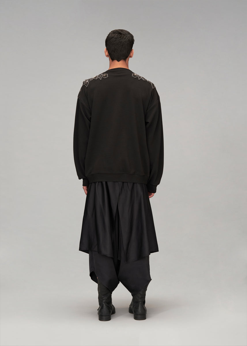 Starlight knit floral window jumper – Siddartha Tytler